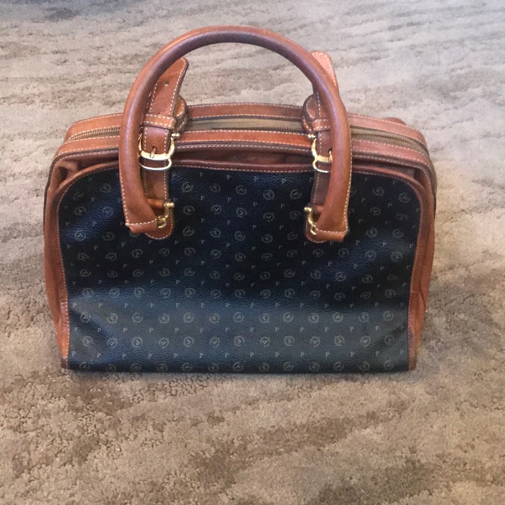 Vintage Pollini Purse Dr Bag Style - Gem